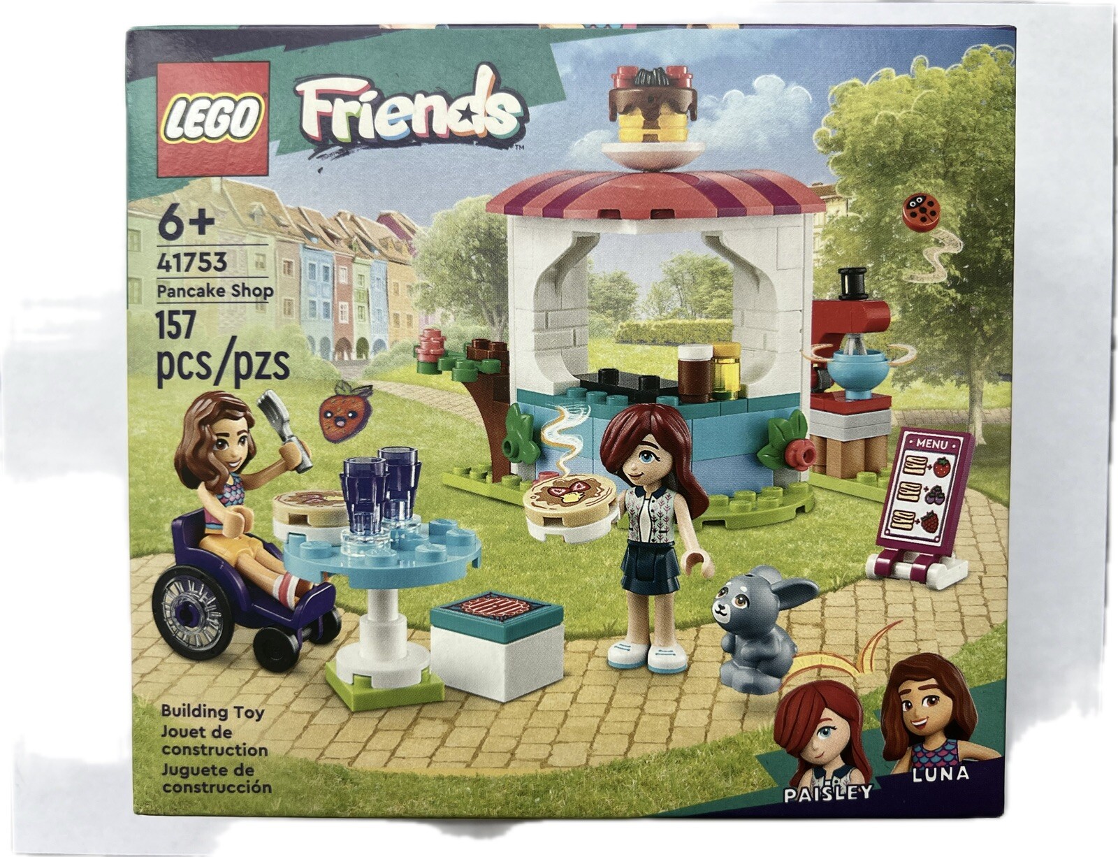 LEGO Friends Pancake Shop 41753 Building Toy Set, Pretend Creative Fun ...