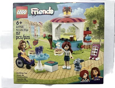 LEGO Friends Pancake Shop 41753 Building Toy Set, Pretend Creative Fun ...
