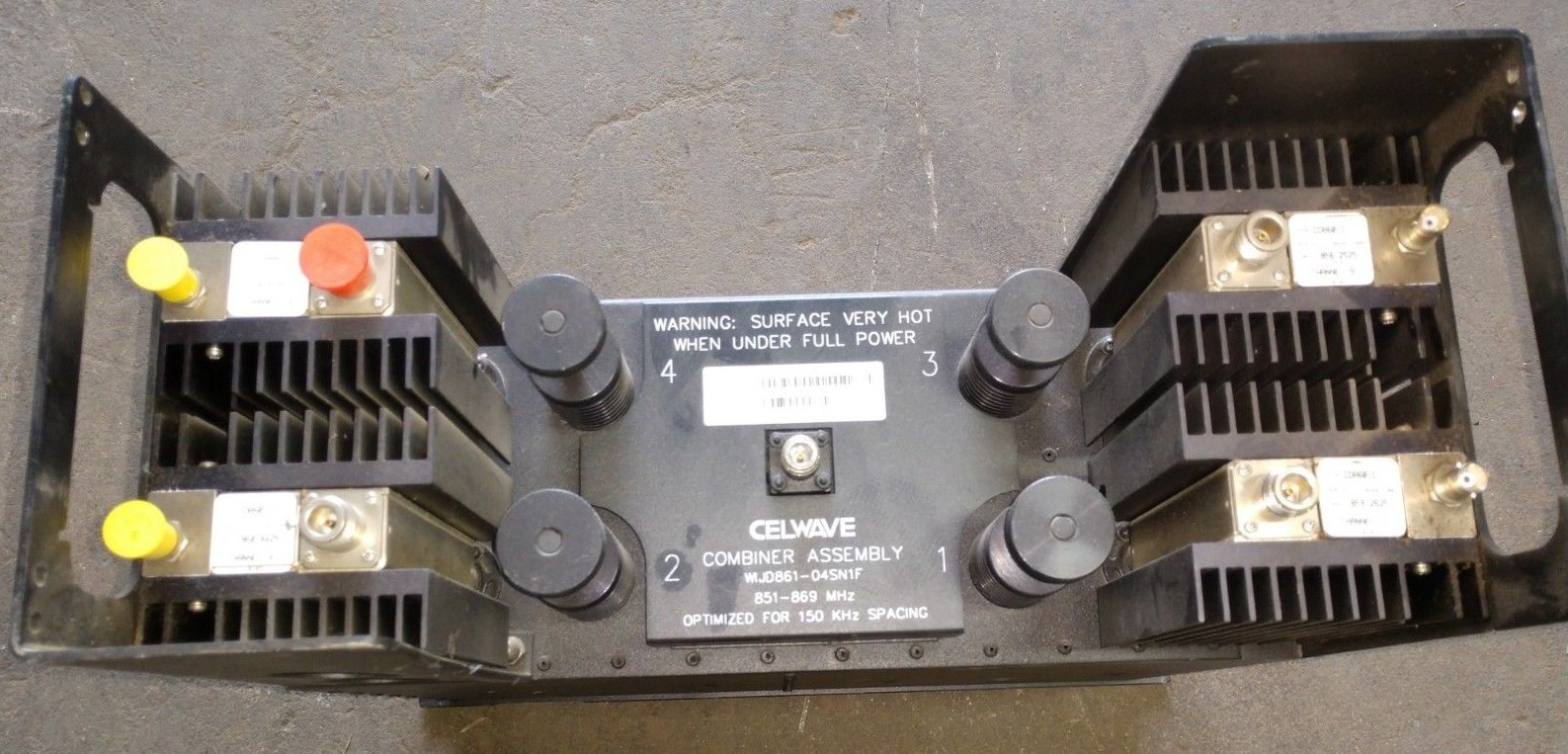 Celwave WIJD861-10S71F 4 Channel Repeater Combiner 800 Duplexer 851-869 ...