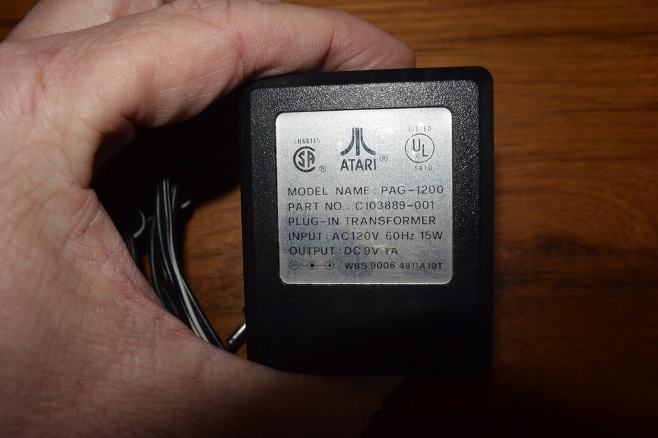 ATARI Plug In Transformer Part #C103889 Model PAG-1200 LYNX System | eBay
