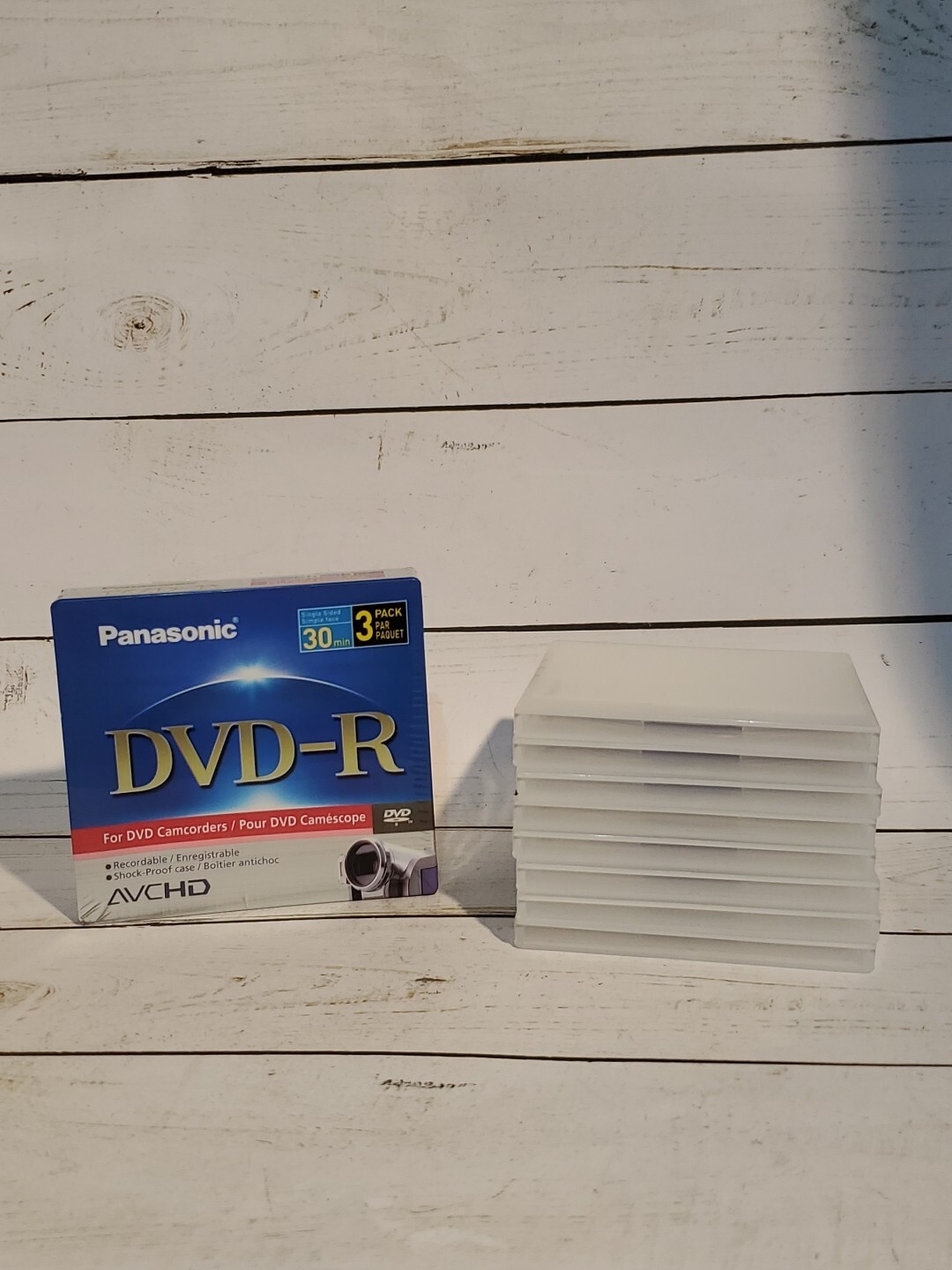 NEW - SEALED Panasonic DVD-R MINI 3 PACK + 8 more - 30 Mins - AVCHD Lot ...