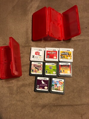 Nintendo 3DS Games Lot Bundle - 8 Games (three 3DS And 5 DS ) | eBay