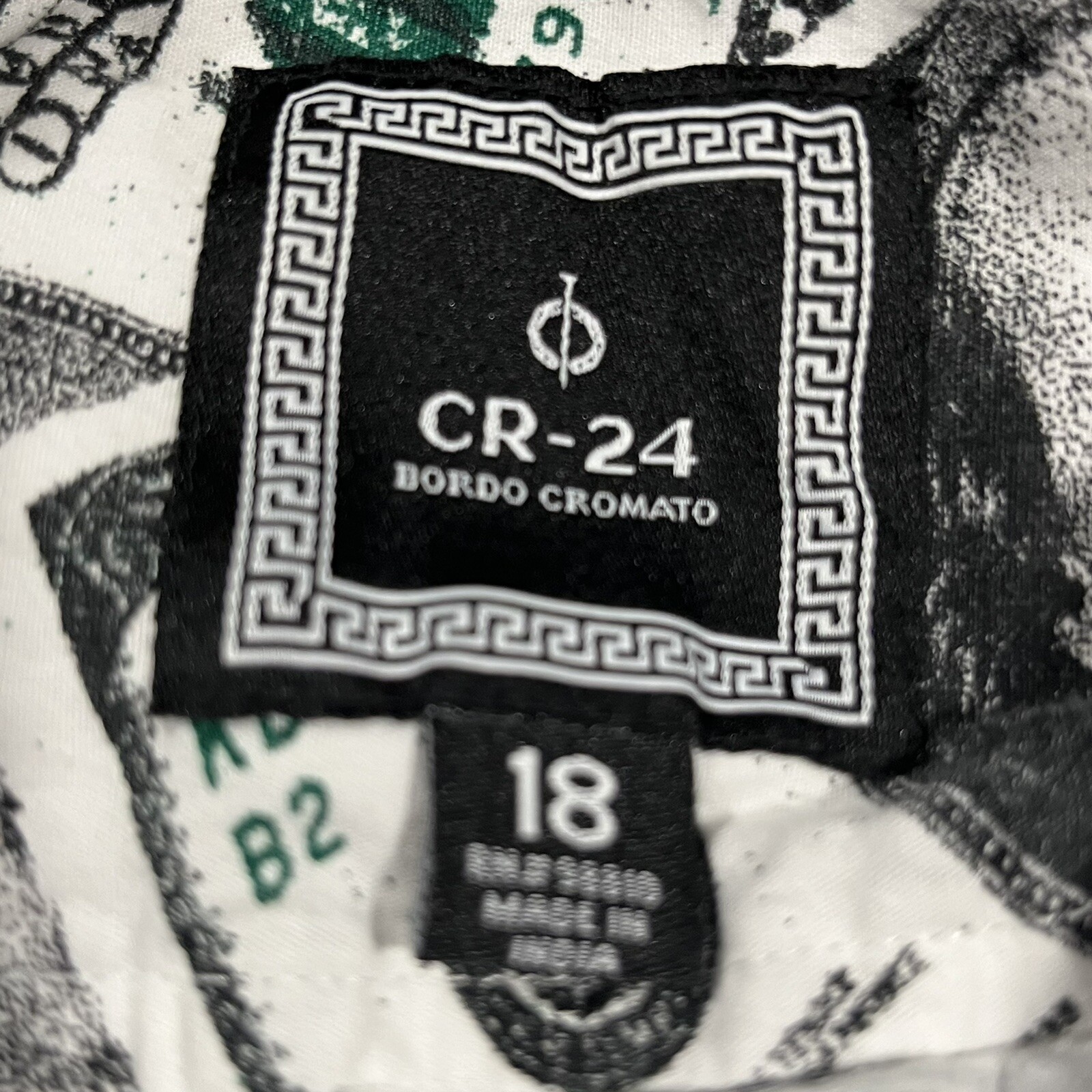Bordo Cromato CR-XXIV CR 24 Chrome Edge Money Shirt S… - Gem