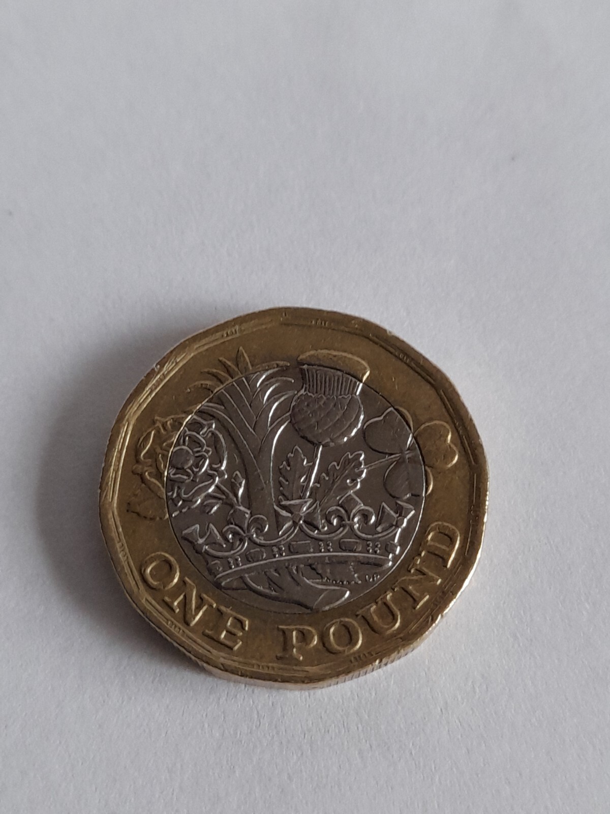 First edition 2016 British £1 Coin, Extremely Rare, 1 Pound Coin with ...
