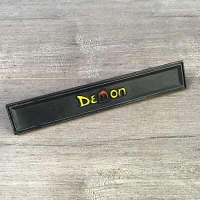 1971 1972 Dodge Demon door emblem nameplate 3613436 OEM MOPAR Demon 340 ...