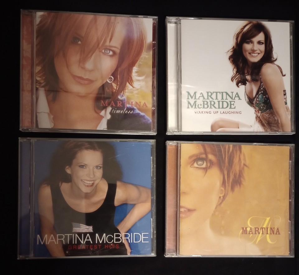 Martina McBride CD's lot 4 Waking Up Laughing, Martina, Timeless ...