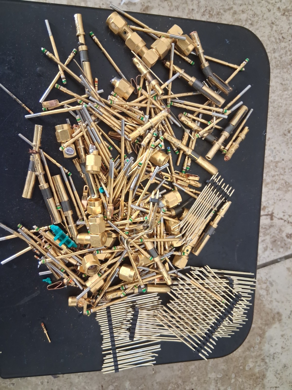 250 Grams Computer Pins /components Scrap Gold Recovery-Free Shipping ...