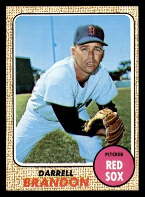 1968 Topps #26 Darrell Brandon Excellent+ Red Sox | eBay