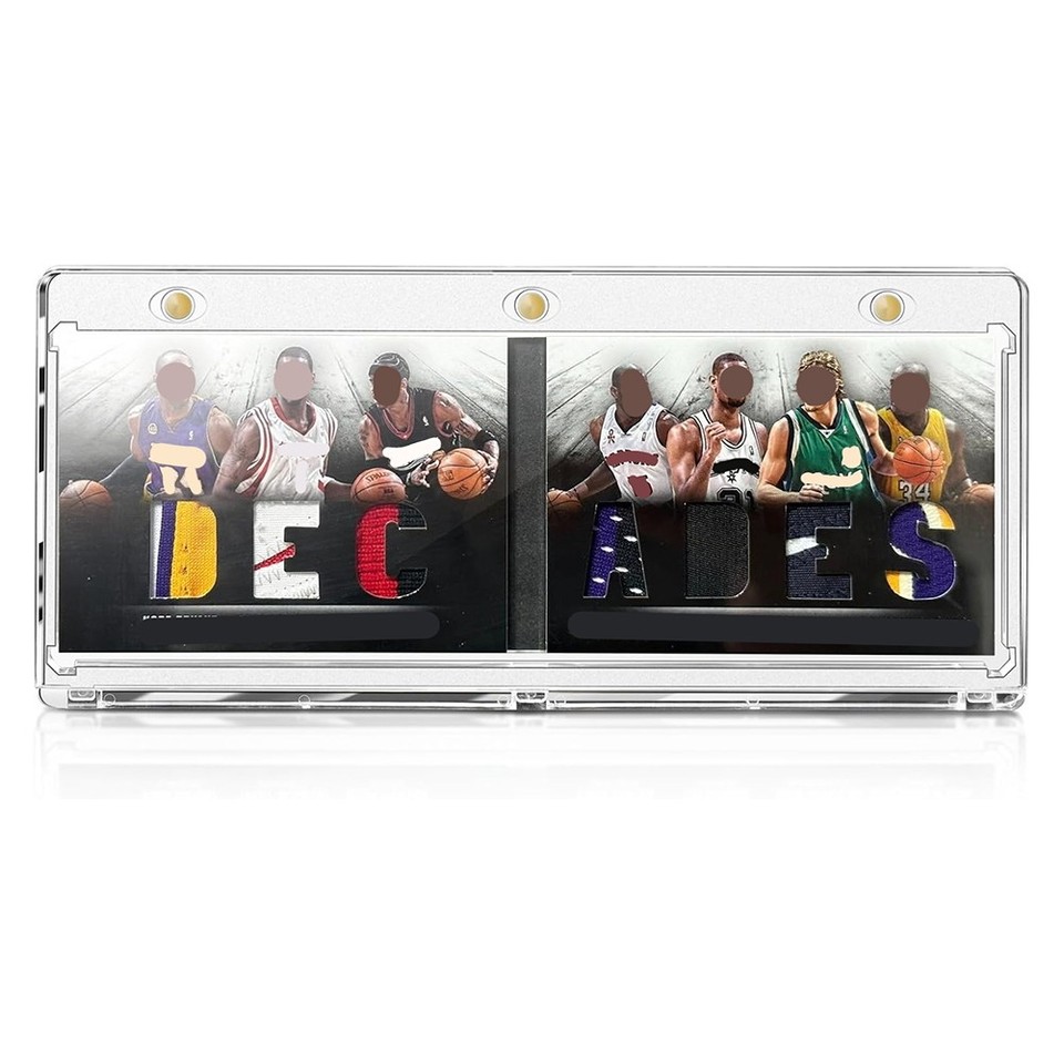 1-10 Pack Triple Booklet One Touch Magnetic Card Holder 175 PT UV ...