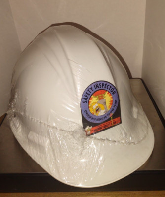 The Simpsons 2003 Homer Simpson Safety Inspector Hardhat W/ T-shirt ...