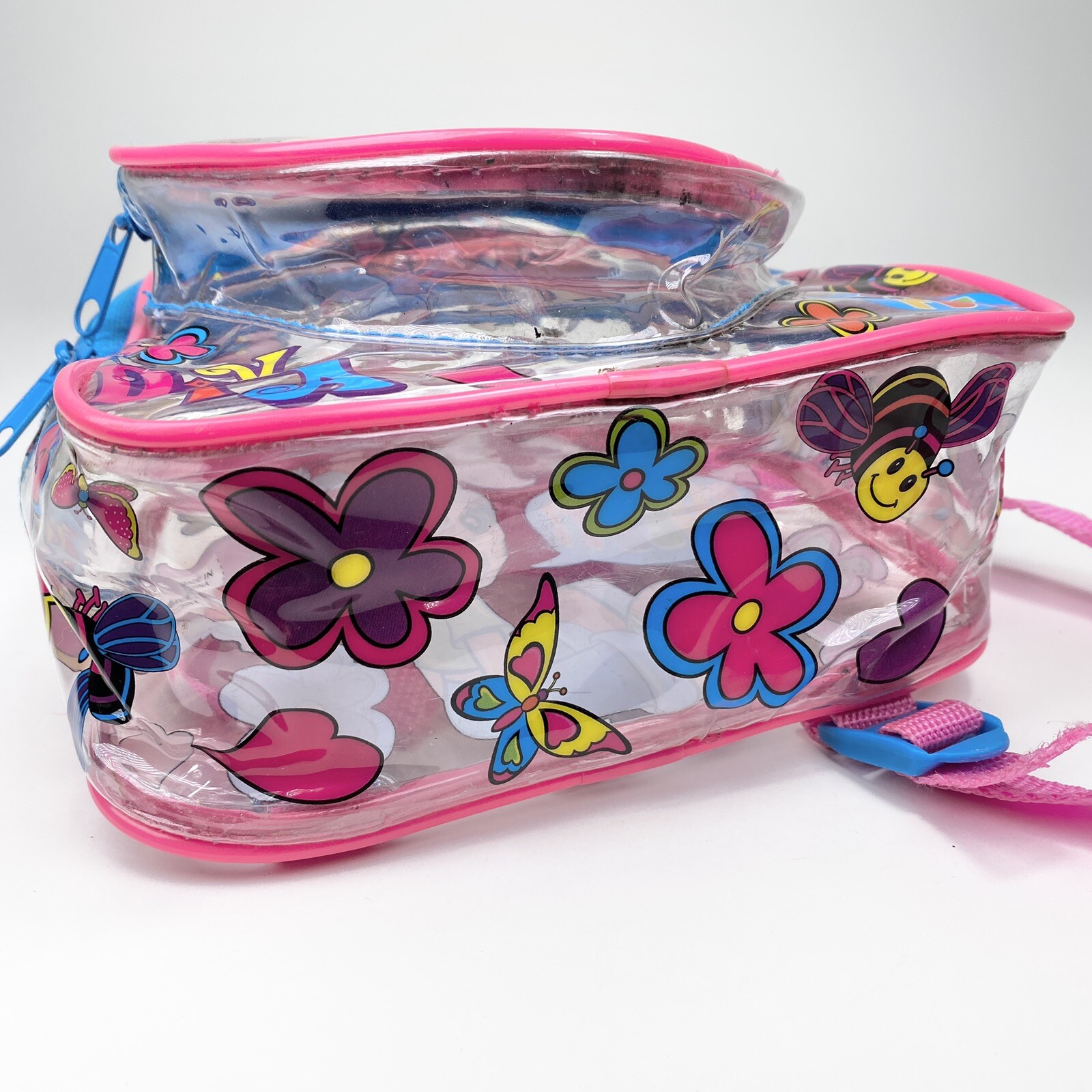 Vtg Lisa Frank Clear Mini Backpack Sweet Diva Girls R… - Gem