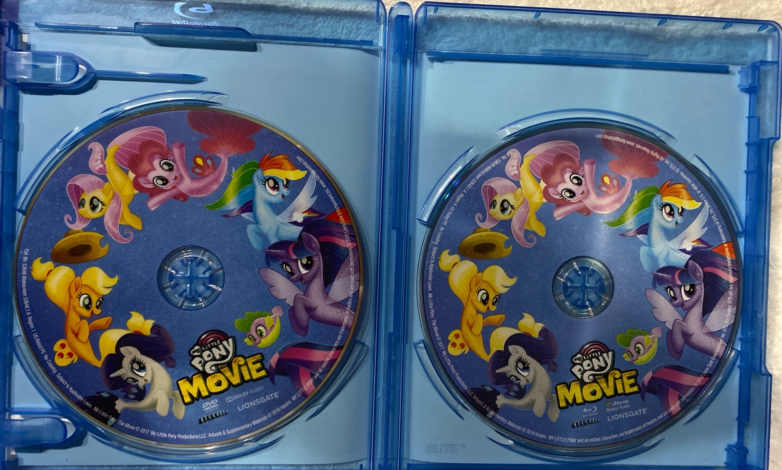 My Little Pony: The Movie (Blu-ray+DVD+Digital 2017) 31398276449 | eBay