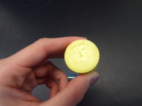 LIGHT DIMMER YELLOW CAPLUGS 1 1/16 SC 8 1/2" MARINE BOAT | eBay