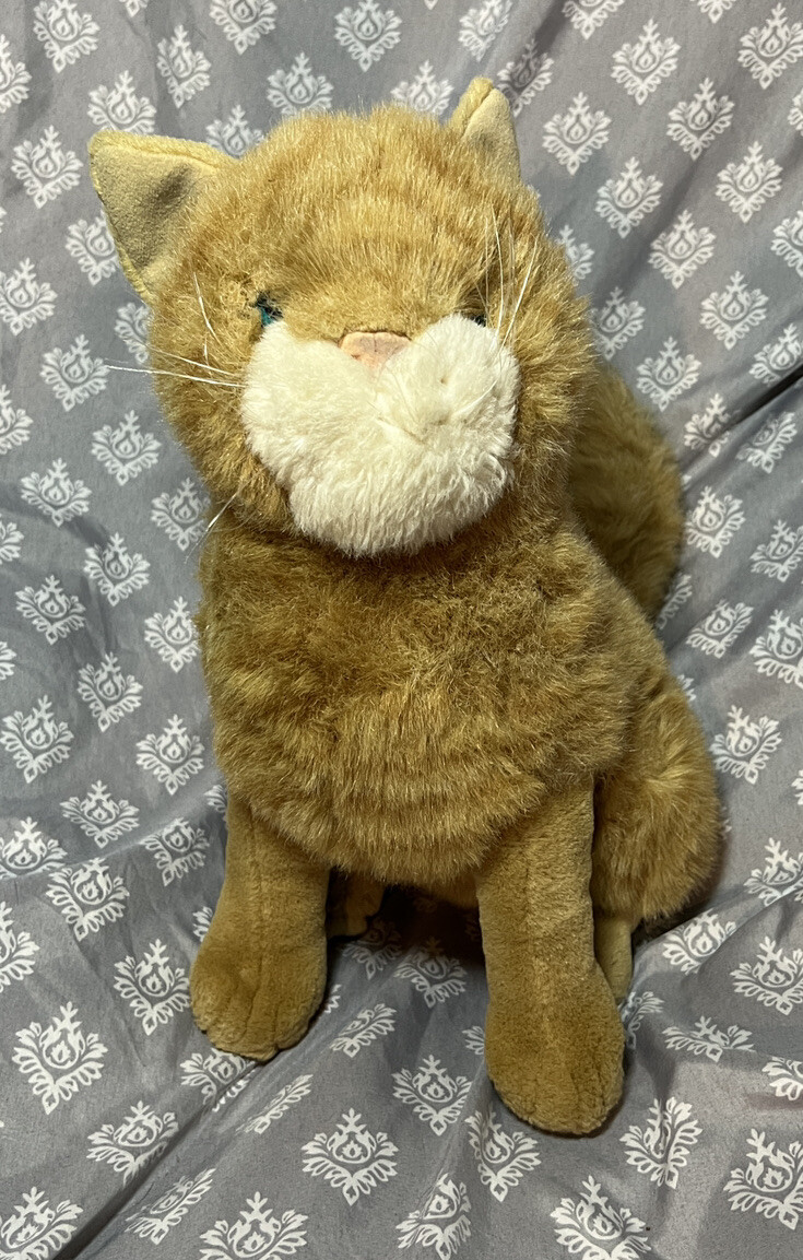 Orange Cat Stuffed Animal