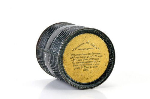 Antique Powder Keg Gun Powder Tin Barrel Nice Patina Pat. 1893 | eBay