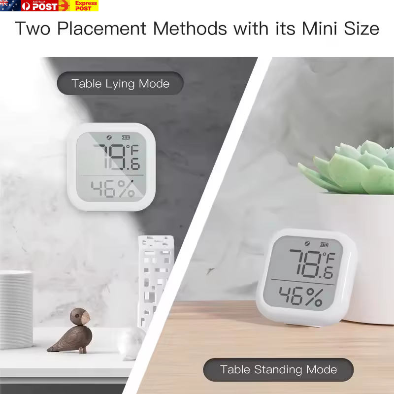 Tuya Zigbee 3.0 Smart Home Temperature and Humidity Sensor with LED ...