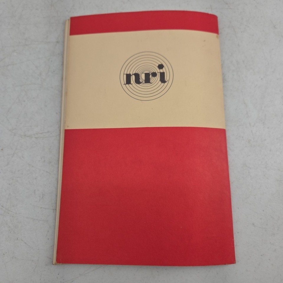 NRI National Radio Television Servicing Demonstrations TV Fundamentals ...