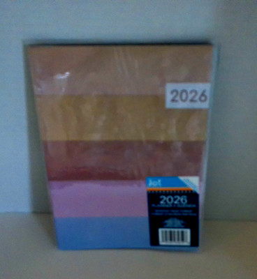 Jot Neutral Striped 2026 Monthly Format Planner-7" x 9.5"-Brand New ...
