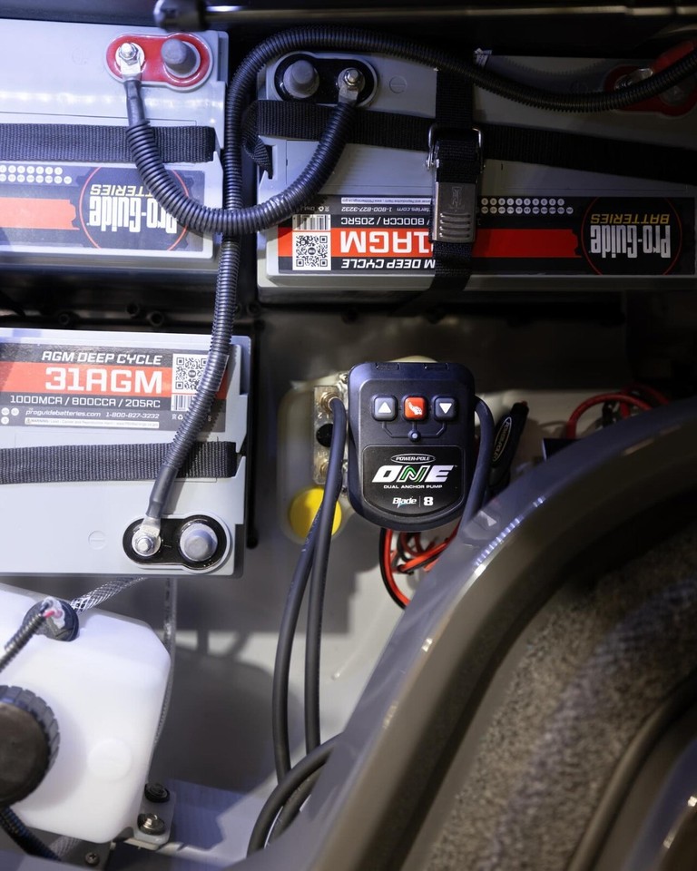 Power-Pole ONE Pump Dual Blade Anchor Kit - 10' - Black (CM2.0) | eBay