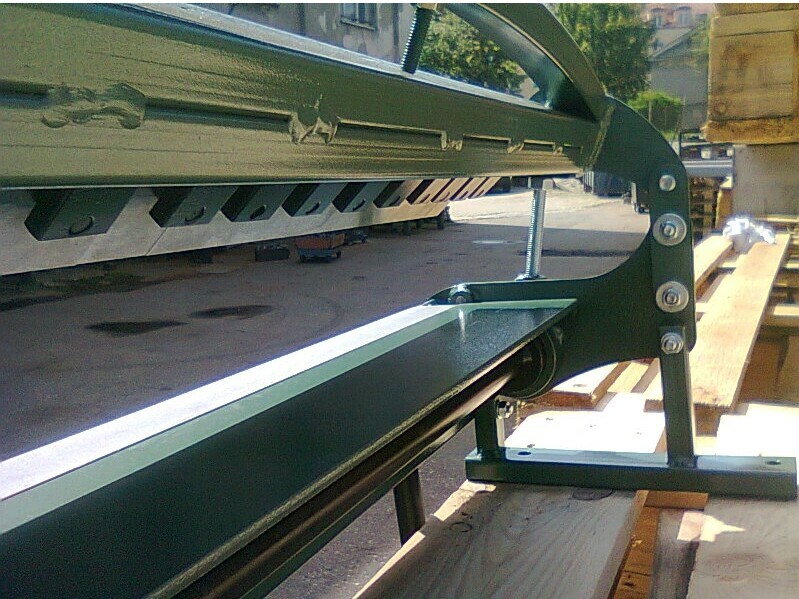 New sheet metal bender 615mm / 1mm, box&pan bender, sheet metal folder ...