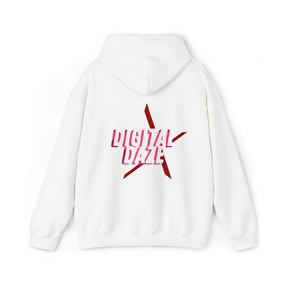 Y2K Digital Daze pullover hoodie, all colors | eBay