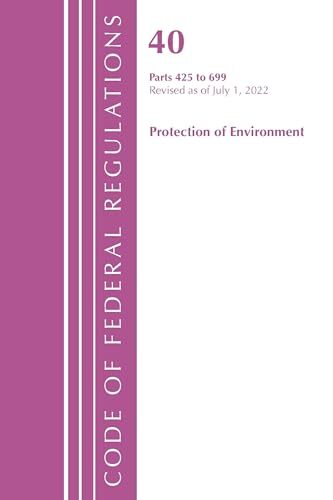 Code of Federal Regulations, Title 40 Protection of the Environment 425 ...