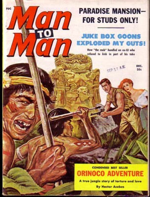 MAG: Man To Man December 1959 - Orinoco - Juke Box Goons VF | eBay