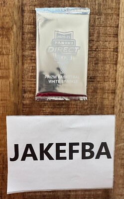 2020-21 NBA Panini Direct Prizm Basketball White Sparkle Sealed Pack ...