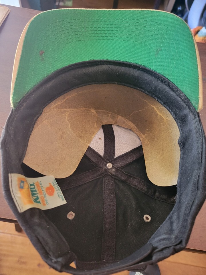 OAKLAND RAIDERS Vtg Team NFL Shield SNAPBACK HAT Football CAP KMG Pro ...