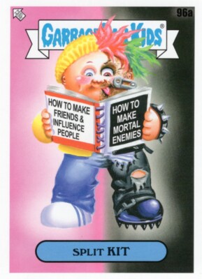 2022 GARBAGE PAIL KIDS GPK BOOK WORMS BASE SPLIT KIT 96a PACK FRESH NM ...