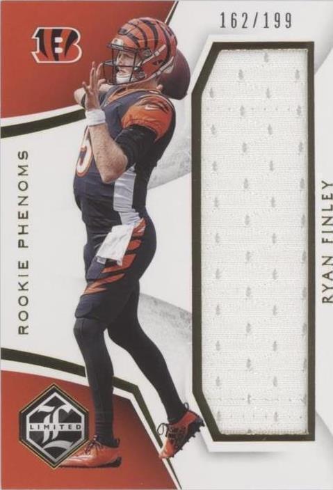 2019 Panini Limited - Rookie Phenoms Ryan Finley #RP-16 /199 (MEM, RC ...