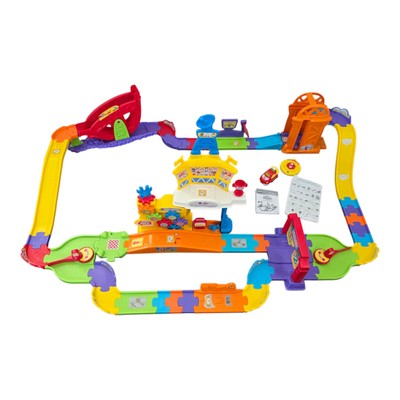 Vtech GO! GO! SMART WHEELS 2015 Ultimate RC Speedway ONE CAR & Remote ...