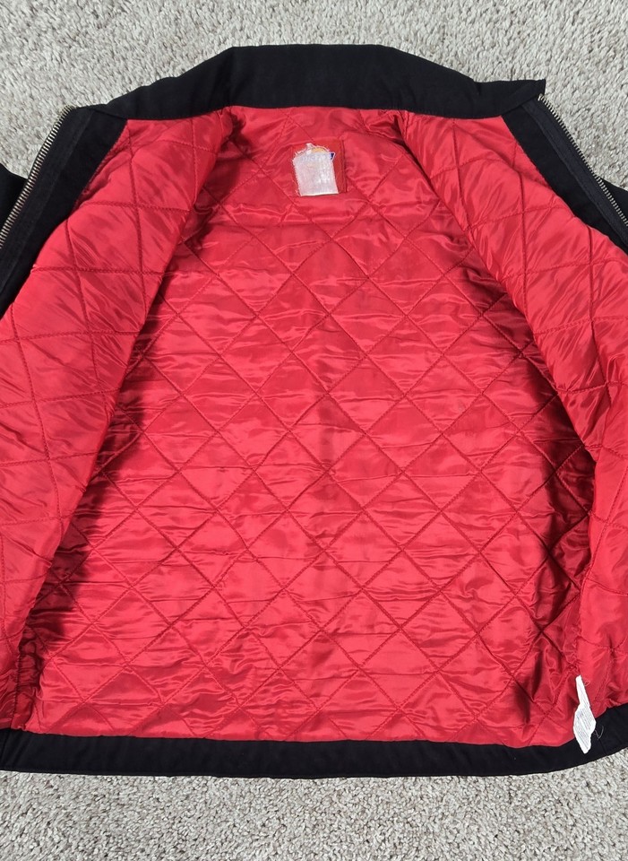 VTG Dickies Eisenhower Jacket Men's Med Social Distortion Punk Skeleton ...