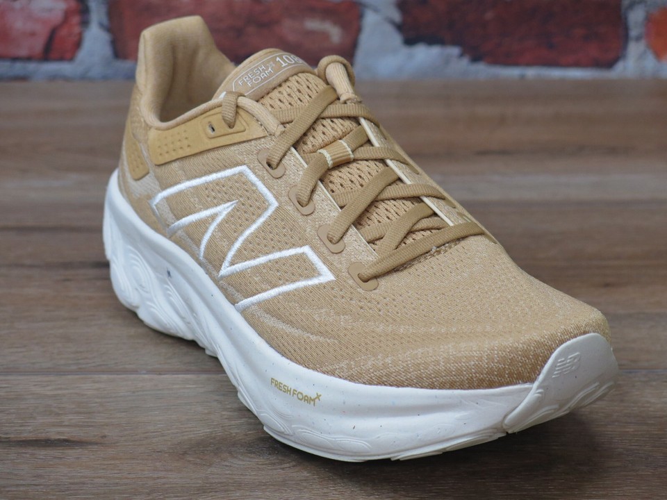 Women's New Balance Fresh Foam x 1080v13 Running Shoe Khaki/White ...
