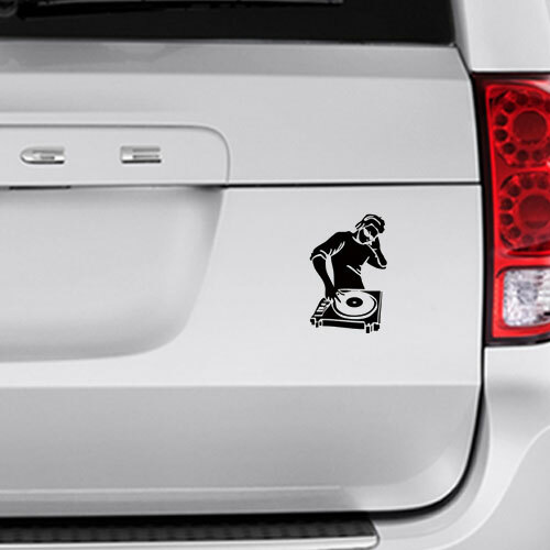 DJ Music Turntable Controller Decal Sticker for Macbook Laptop Car ...