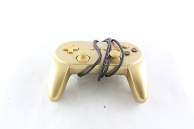 Wii Classic Controller Gold Limited Edition - Nintendo Wii | eBay UK