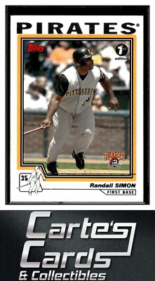 Randall Simon 2004 Topps 1st Edition #624 Pittsburgh Pirates | eBay