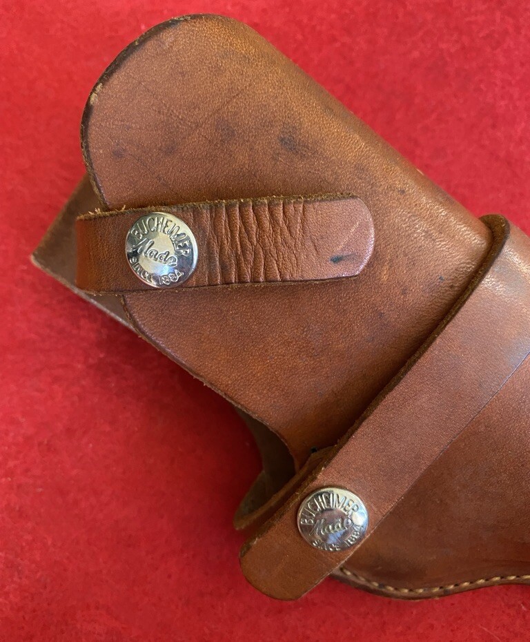 Vintage Bucheimer Perfect Fit Model 39 Right Hand Leather Holster | eBay