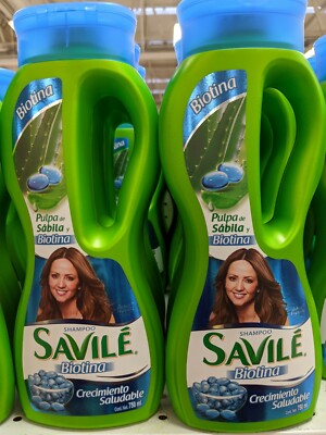 2 Savile Shampoo Biotina Aloe Pulp Pulpa de Savila Crecimiento Sano | eBay