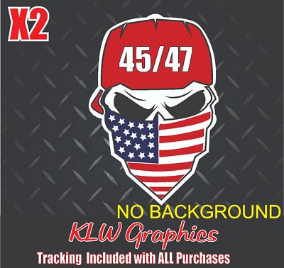 45/47 FKH Convicted Felon Decal Sticker We The People Truck Trump 2024 ...