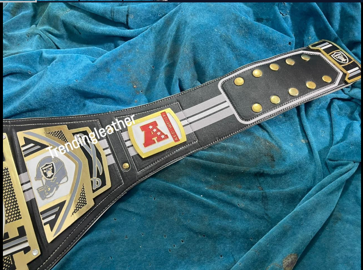 New Las Vegas Raiders Title Belt adult size Replica 2MM/4MM | eBay