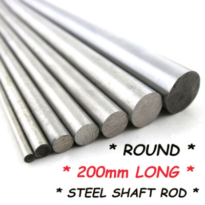 Silver Steel Ground Shaft Rod Round 2mm 3mm 4mm 5mm 6mm 7mm 8mm 9mm ...
