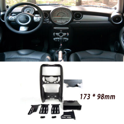 Car Fascia Stereo Radio Bezel Panel Frame Trim For BMW Mini Cooper R55 ...