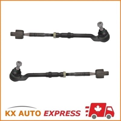 2X Front Inner & Outer Steering Tie Rod End Assembly for 2004-2005 BMW ...