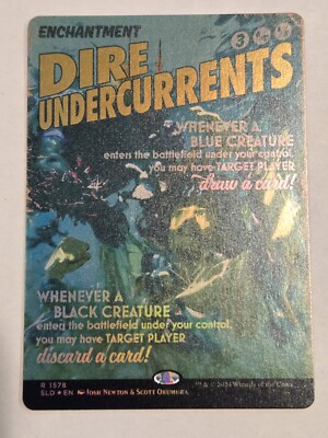 Foil Secret Lair Dire Undercurrents x1 Magic cards MTG | eBay