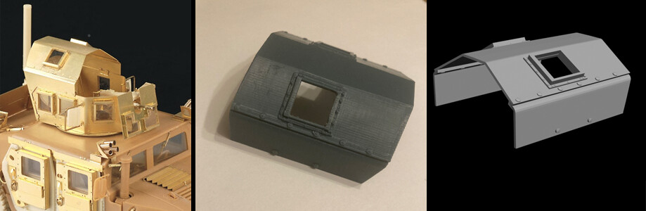 Sunny Days Humvee Turret Cover, Hobby Parts, All Scales, Military ...