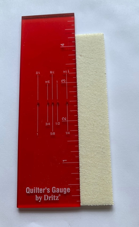 Dritz Machine Seam Gauge & Adhesive Guide Measure & Set Seam Width ...