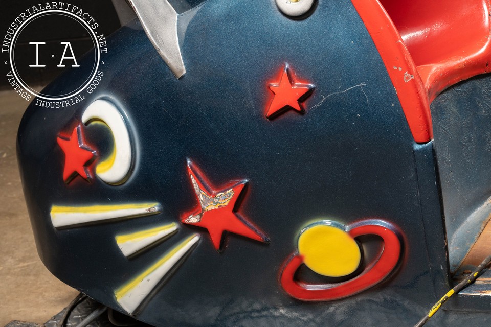Vintage Coin-Op Rocket Ship Kiddie Ride | eBay