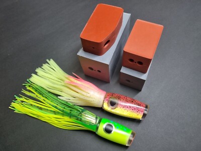 Three Kits for Large 300 g, 250 g, 190 g Trolling Lure Heads | eBay