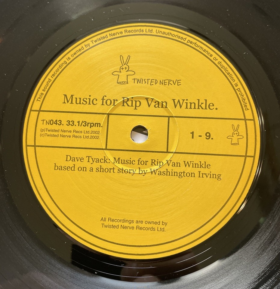 Dave Tyack With Malcolm Mooney - Rip Van Winkle (LP, Album) EX / EX CON ...